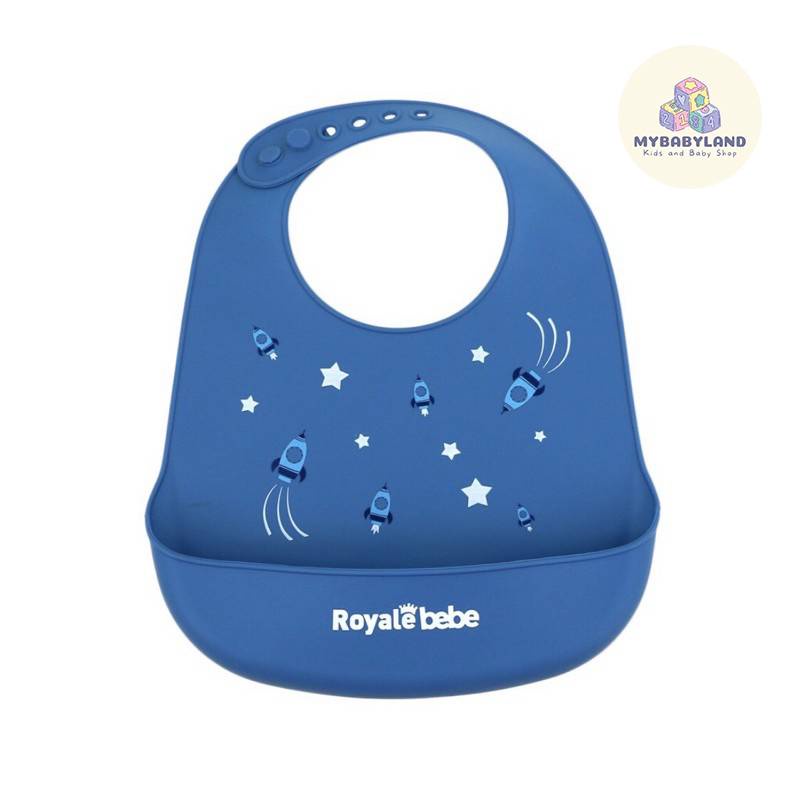 Jual Royale Bebe Bib Bayi / Celemek Bayi - Baby Silicone Bibs ...