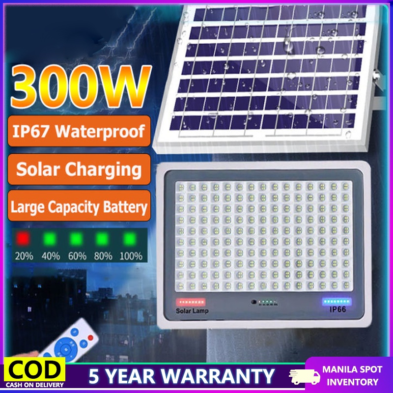 Jual 300W solar cell lampu Lampu Solar Lampu 24 jam otomatis outdoor 0 ...