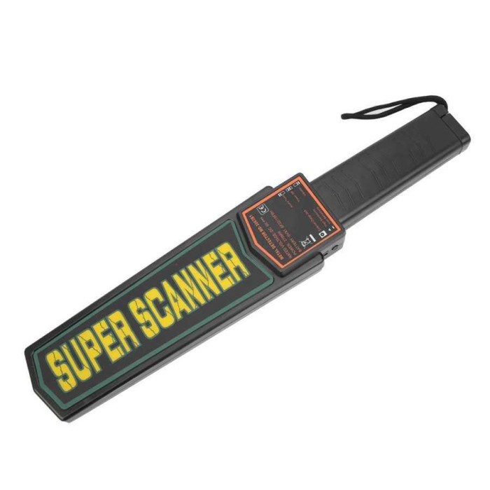 Jual Detect Metal Detector Super Scanner Handheld/Alat Deteksi Logam ...