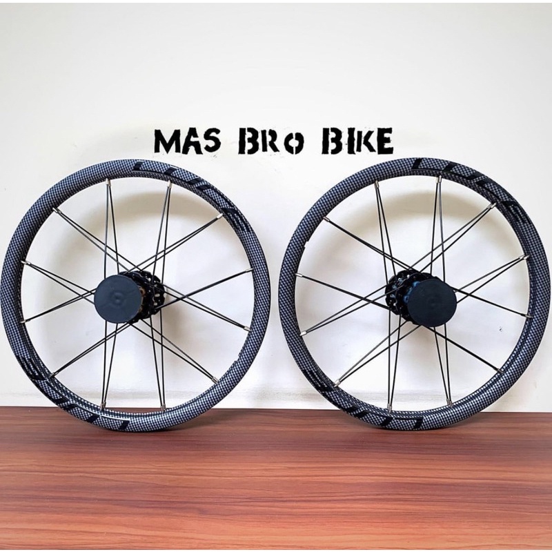 Jual wheelset luce carbon look discbrake velg luce look carbon ...