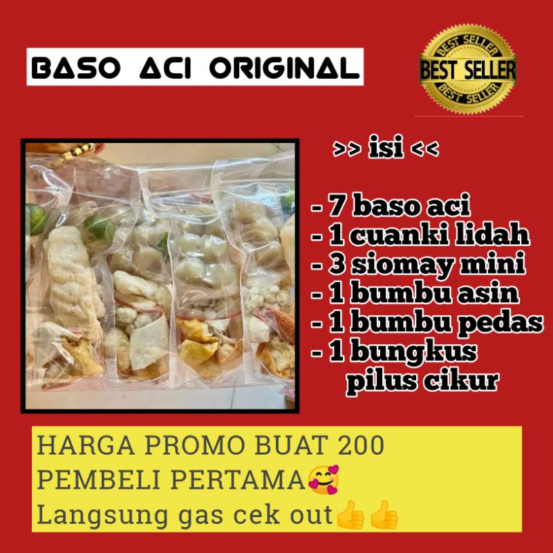 Jual Baso aci original mas R | Shopee Indonesia