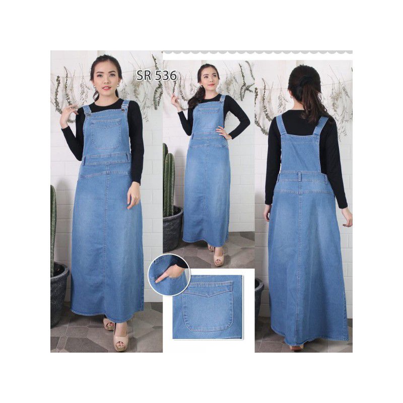 Jual ORIGINAL BAJU ROK LONG DRESS GAMIS OVERALL OTTO TERUSAN PANJANG ...