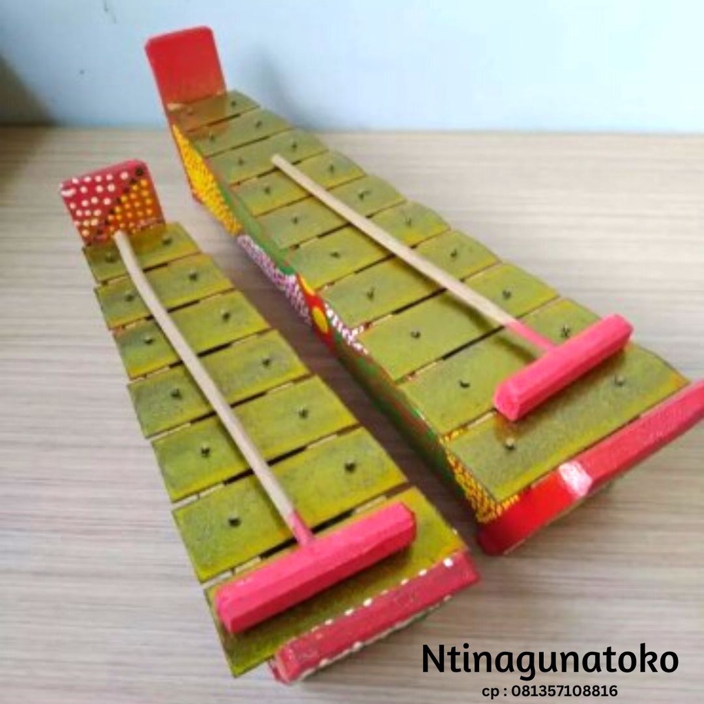 Jual Gamelan Ning Nong Anak Mainan Tradisional / Gamelan Mini Saron ...