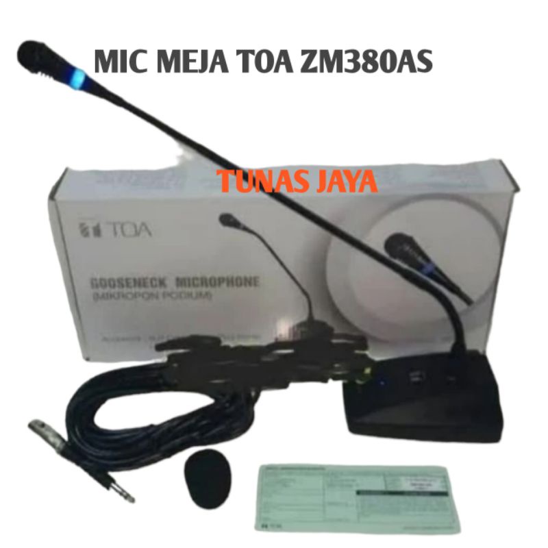 Jual MIC PODIUM TOA ZM380AS ORIGINAL MIC MEJA TOA ZM380 AS MIC TOA ZM380AS | Shopee Indonesia