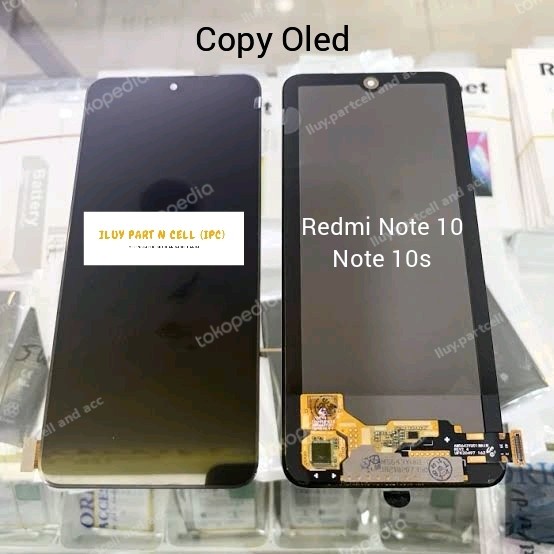 Jual LCD TOUCHSCREEN FULLSET XIAOMI REDMI NOTE 10 4G COPY OLED | Shopee Indonesia