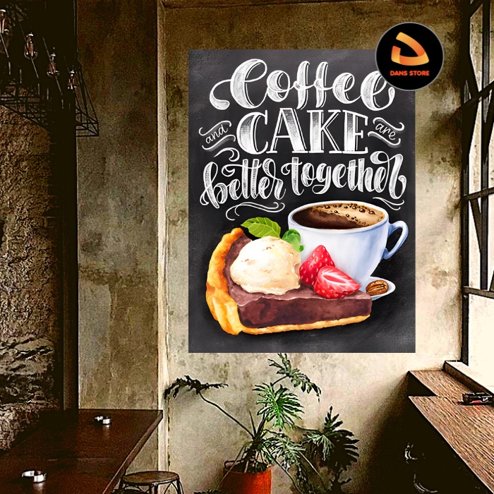 Jual Poster Kayu Cafe Resto Hiasan Dinding Warkop dan Resto CF24 ...
