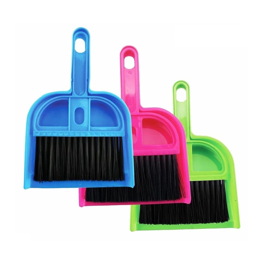 Jual PENGKI MINI SET Sapu Pengki Set / Mini Dustpan Warna Random ...
