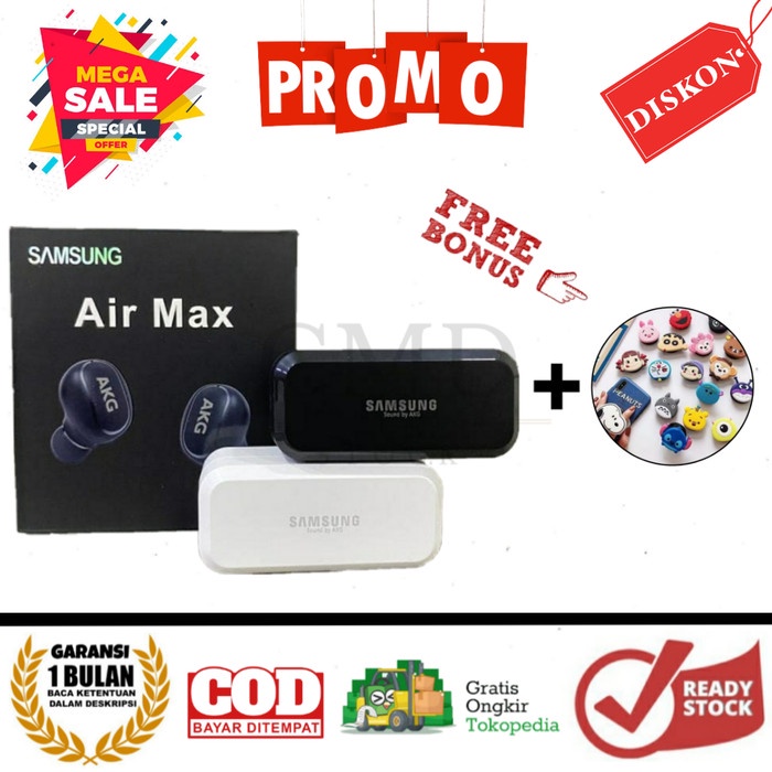 Jual HEADSET BLUETOOTH SAMSUNG GALAXY AIR MAX TWS WIRELESS EARPHONE BY ...