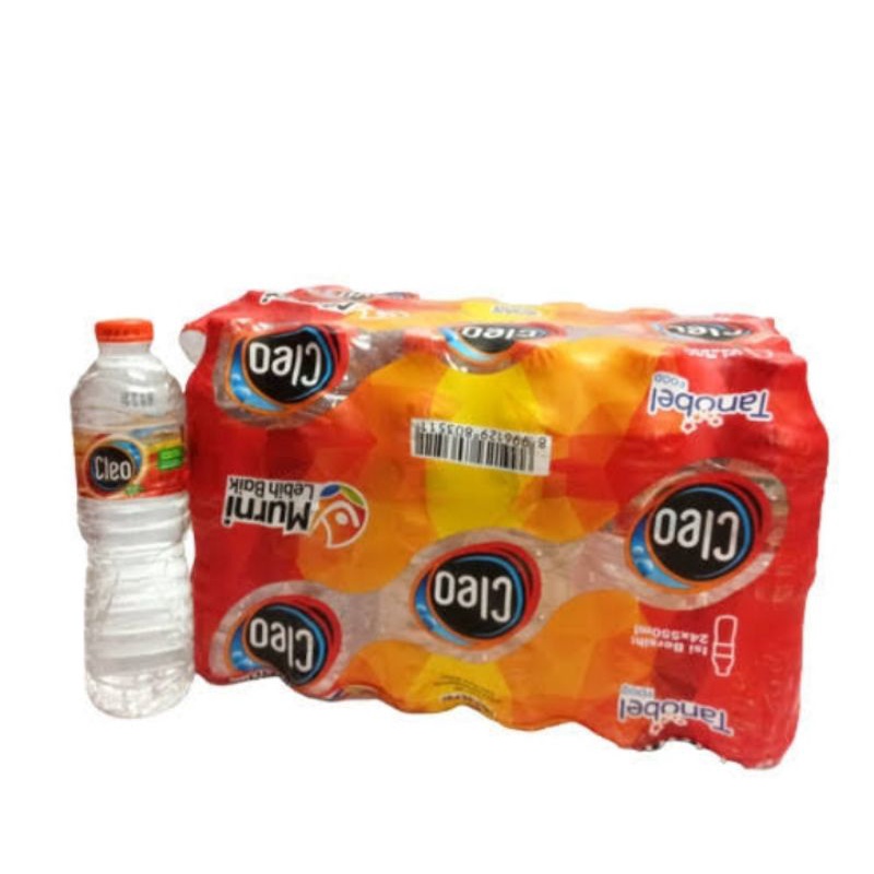 Jual Air Mineral Cleo Botol 24 x 550 ml | Shopee Indonesia