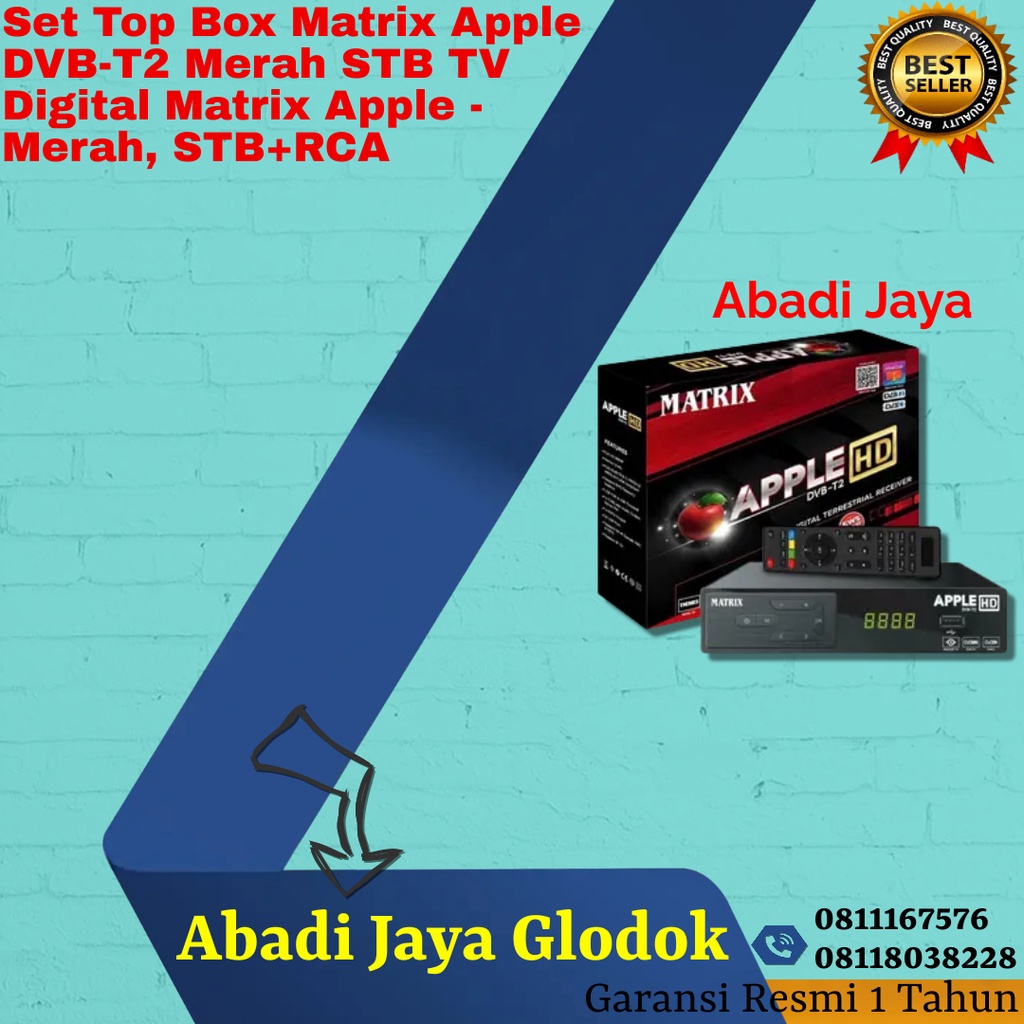 Jual STB MATRIX APPLE MERAH | Shopee Indonesia