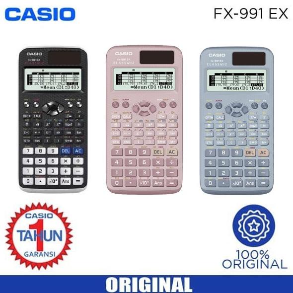 Jual Casio FX-991EX - Scientific Calculator/Kalkulator Ilmiah FX 991 EX | Shopee Indonesia