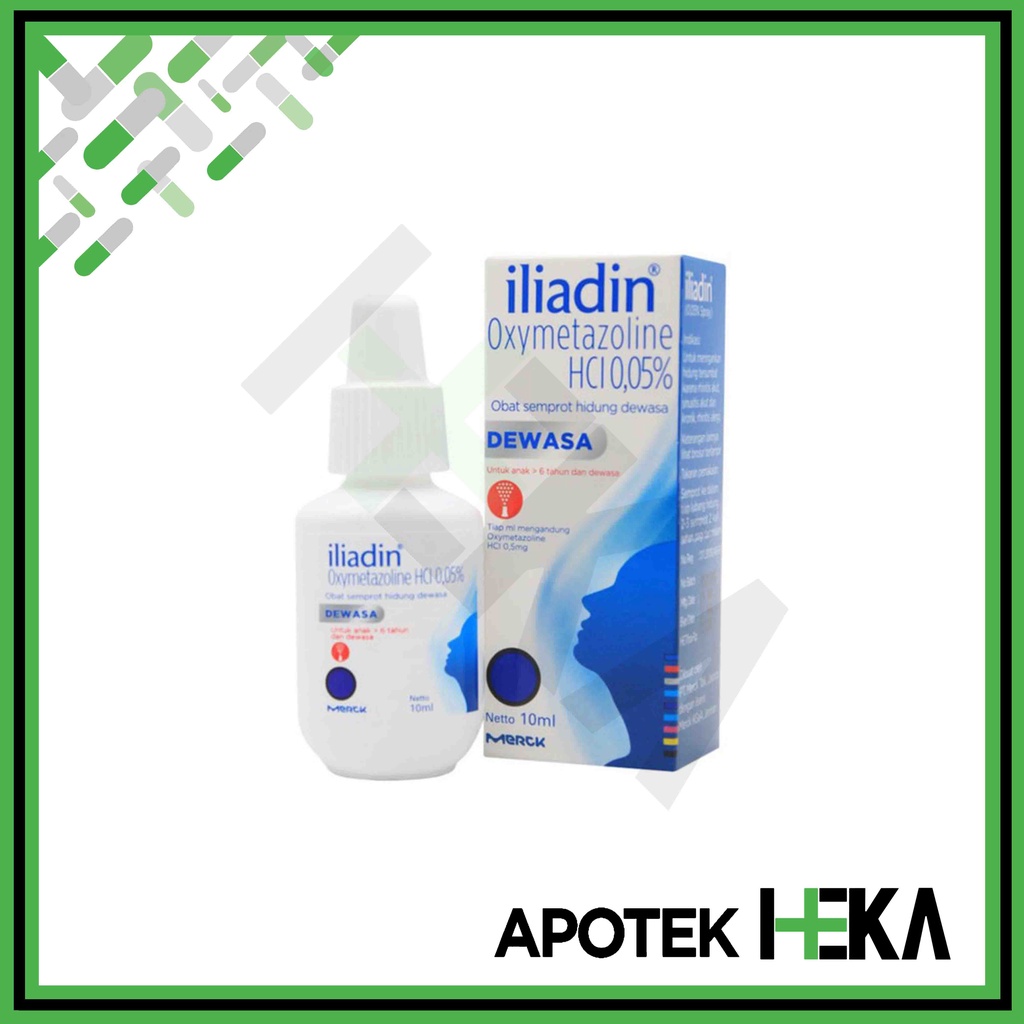 Jual Iliadin Spray 0.05% Dewasa - Semprot Hidung Tersumbat (SEMARANG ...