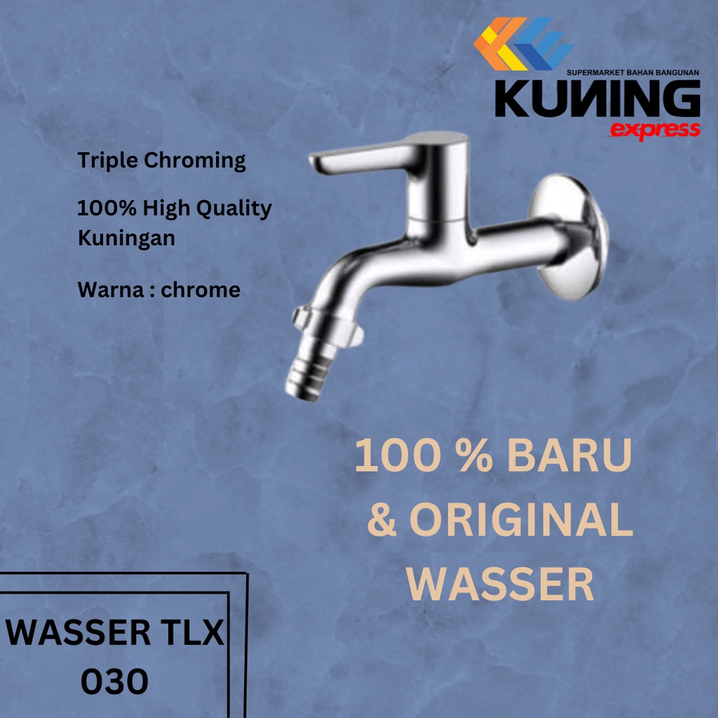 Jual WASSER KRAN TAMAN / KRAN DINDING / KRAN TEMBOK TLX 030 | Shopee ...