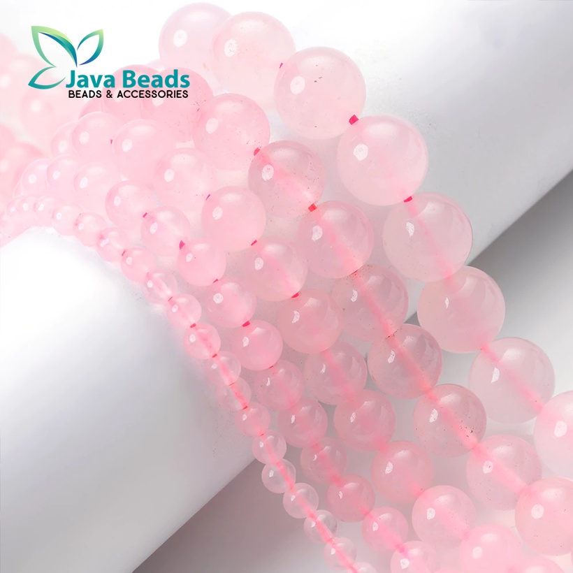Jual Bahan Craft Manik Batu Alam Rose Quartz | Shopee Indonesia