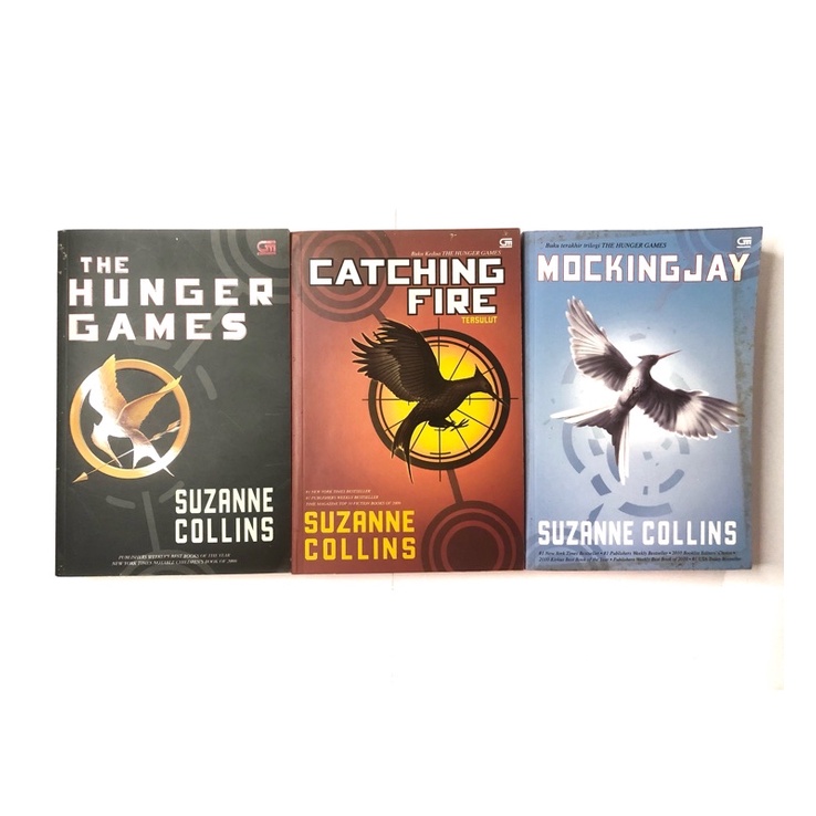 Jual [Buku Preloved Indonesia] Trilogi The Hunger Games - Suzanne ...