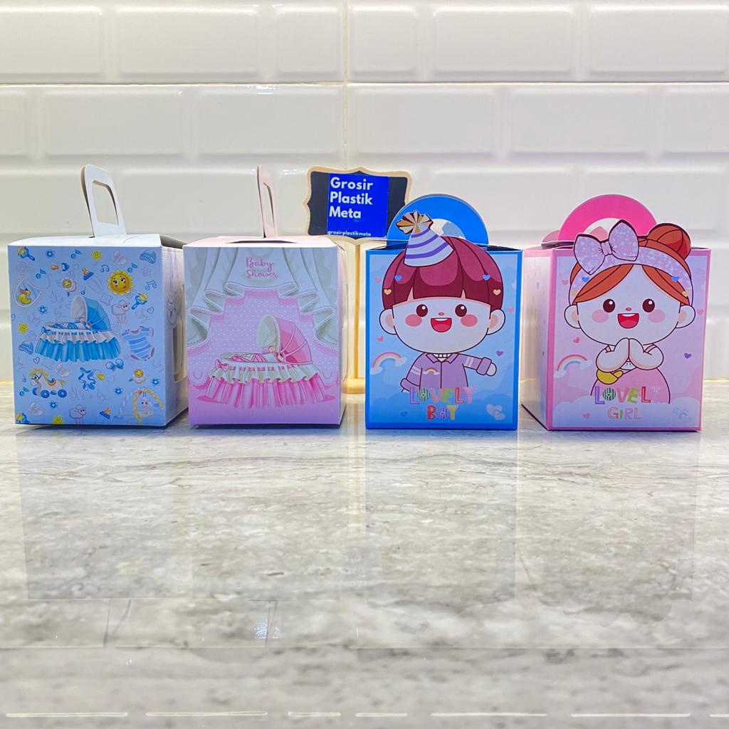 Jual 10PCS KOTAK CUPCAKE / BOX CUPCAKE BOY & GIRL / DUS MUFFIN / GIFT ...