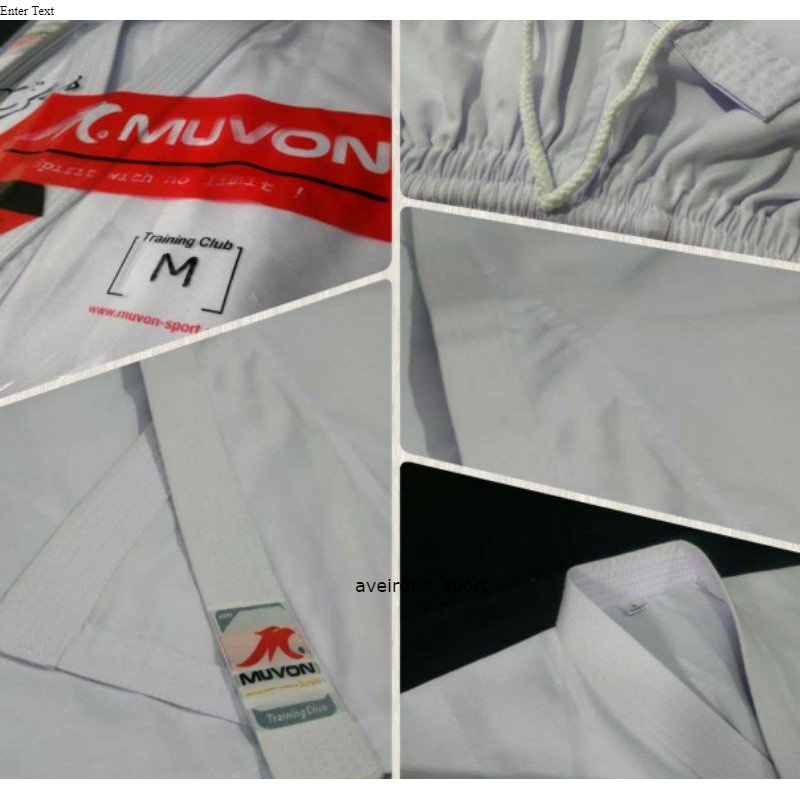 Jual (MVN/ZYD/SKDO) Baju Pemula, Poliester // Baju Karate Muvon ...