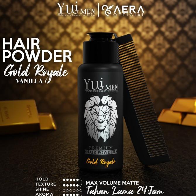 Jual [COD] YUIMEN HAIR POWDER PREMIUM - GOLD ROYALE - GRATIS SISIR ...