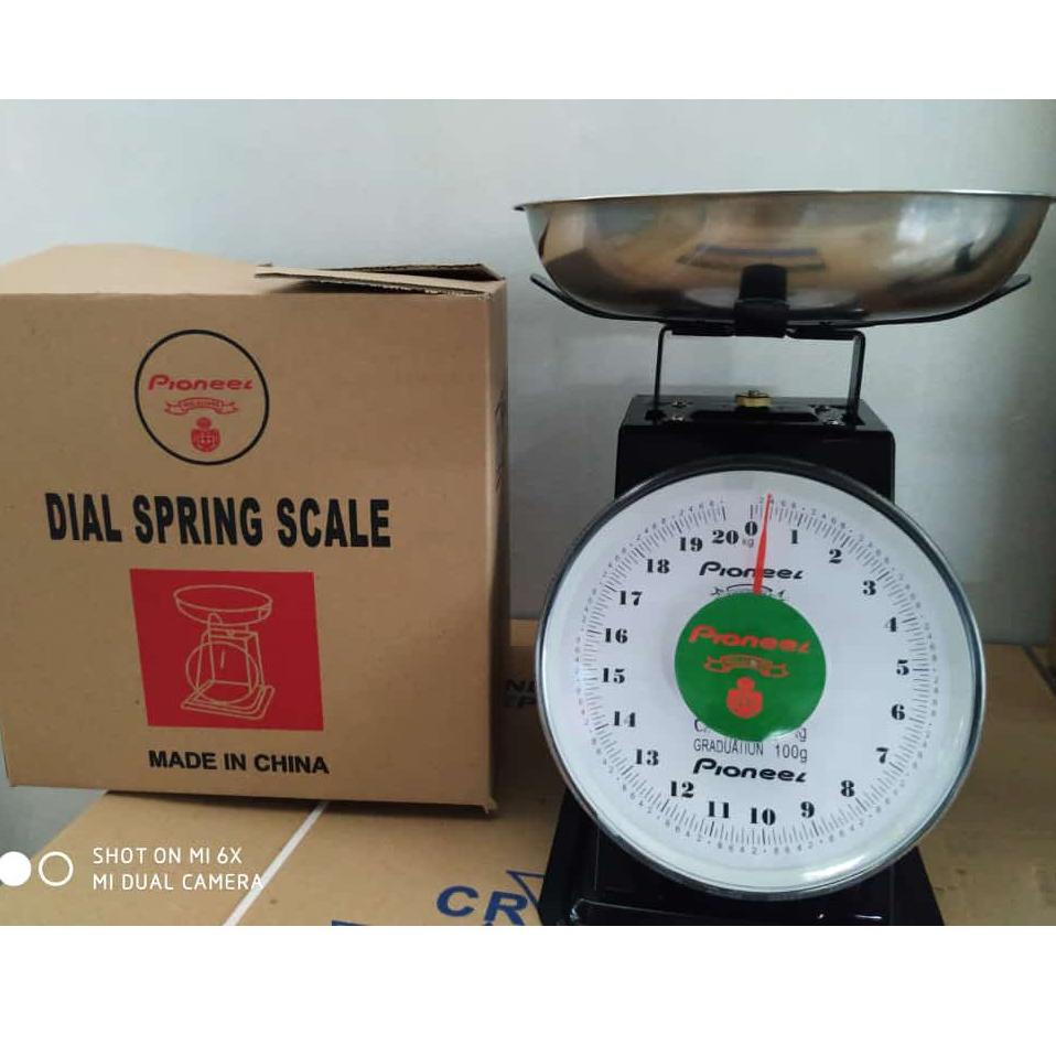 Jual CROWN PIOONEL Timbangan Duduk Timbangan Jarum 5Kg 10Kg 15Kg 20Kg Kwalitas Bagus P8Y6 ...
