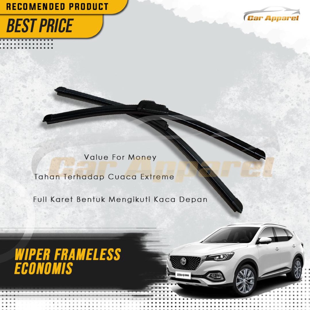 Jual WIPER ECONOMIS FRAMELESS MG HS MORRIS GARAGE HS 2 PCS | Shopee ...