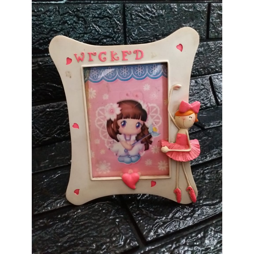 Jual SALE!!! Pigura Frame Foto Ukuran 3R Bahan Plastik Photo Frame Unik ...