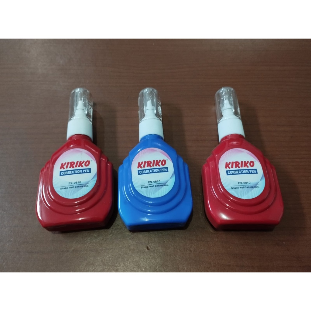 Jual TIPE X KIRIKO/ CORECTION PEN KIRIKO/ TIPE-X CAIR/TIPE-X BOTOL ...