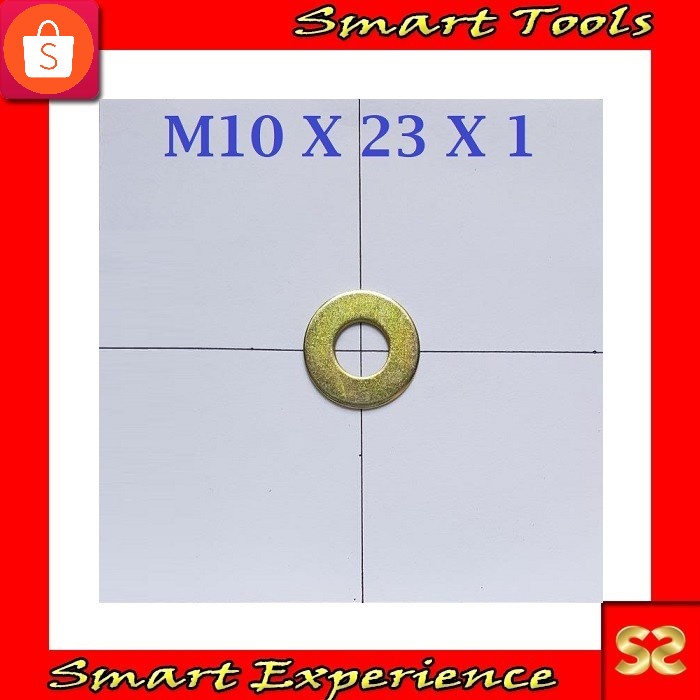 Jual Ring Plat M10 Galvanis - Flat Washer M10 Galvanized | Shopee Indonesia