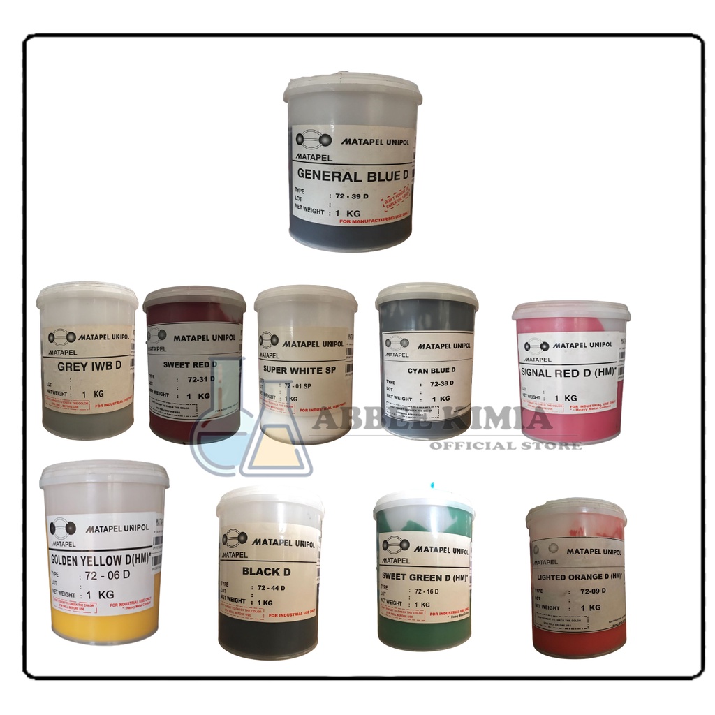 Jual Pigment Matapel Pilihan Warna Terlenkap Kemasan 1kg | Shopee Indonesia