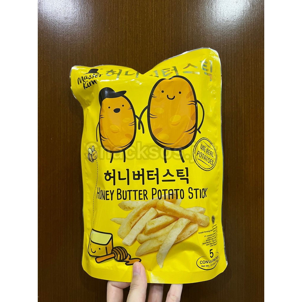 Jual MASTER KIM POTATO MASTERKIM SNACK SALTED POTATO STICK / HOT ...