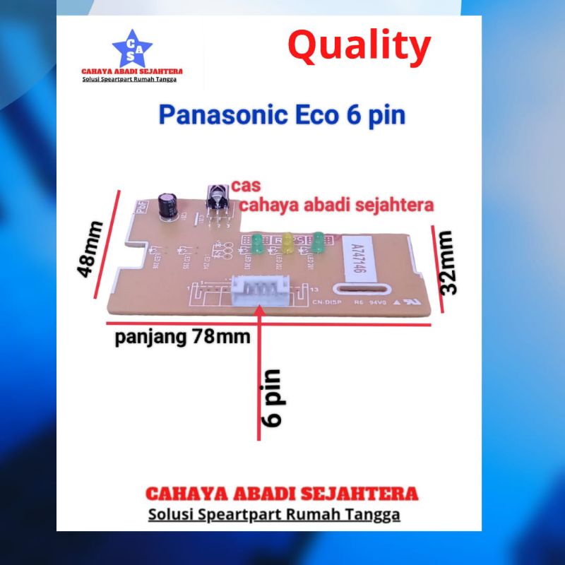 Jual Modul sensor Ac panasonic Eco 6 pin | Shopee Indonesia
