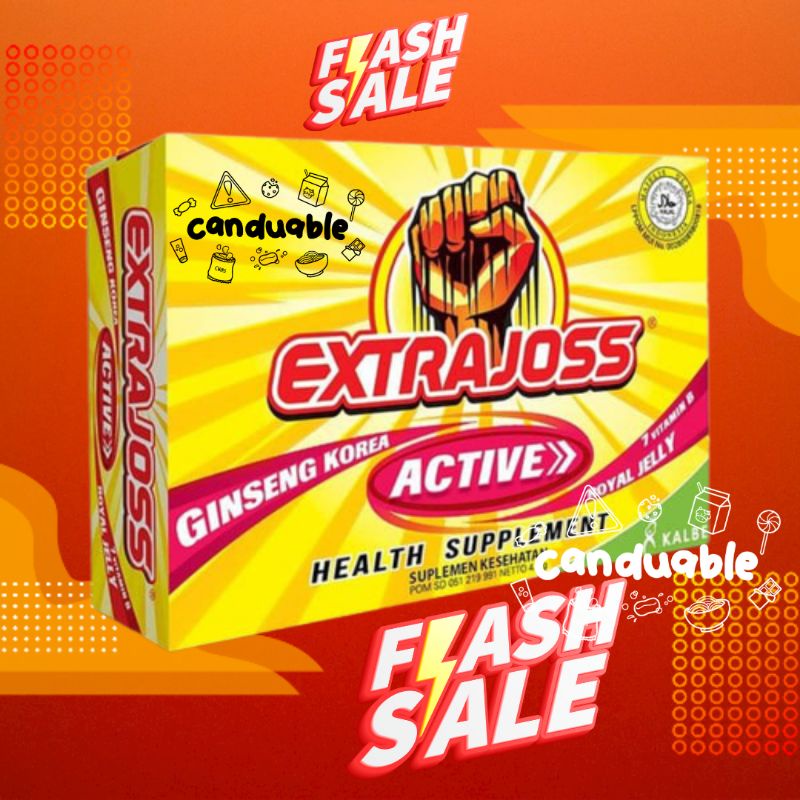 Jual EXTRA JOSS ACTIVE MINUMAN KESEHATAN SUPLEMEN KESEHATAN EXTRAJOSS ...