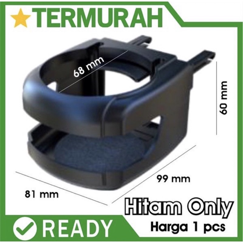 Jual cup Holder Tempat Botol Mobil Kisi ac Support Jepit Minuman dingin ...