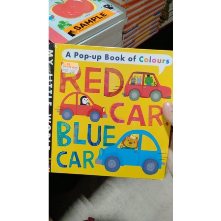 Jual Pop up book Red Car Blue Car/ buku bbw | Shopee Indonesia