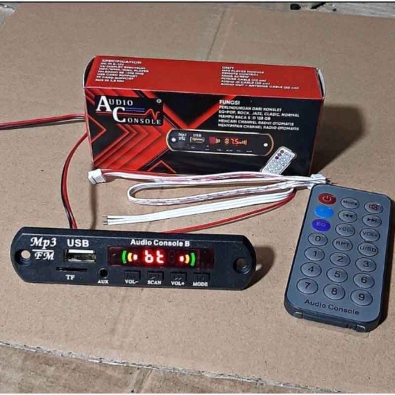 Jual modul mp3 bluetooth plus radio fm kemasan kardus | Shopee Indonesia