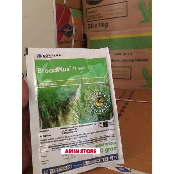 Jual Herbisida ALLY PLUS sekarang jadi BROADPLUSS 77 WP 40gr ASLI ...