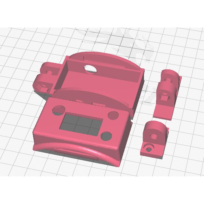 Jual DJI FPV Goggles URUAV v2 Fatshark Analog Module Adapter Case and ...