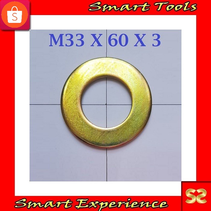 Jual Ring Plat M33 Galvanis - Flat Washer M33 Galvanized (10pcs ...