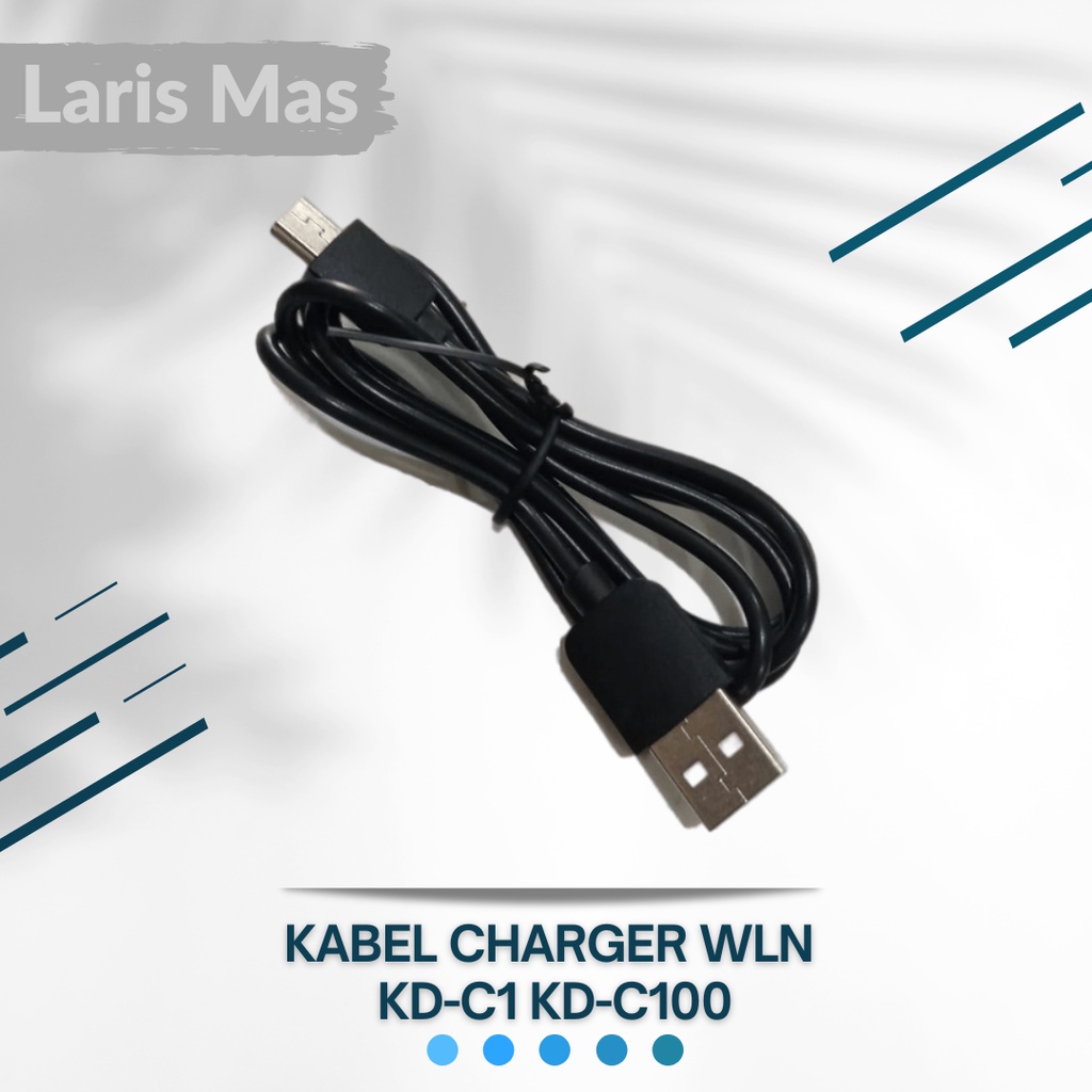 Jual Kabel Charger HT WLN KD-C1 KD-C100 / Cabel Carger Handy Talky WLAN ...