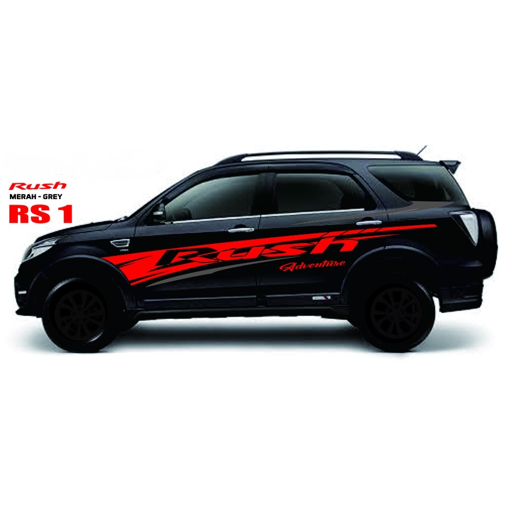Jual 0203 CUTTING STICKER MOBIL rush VARIASI BODY SAMPING CUTTING ...