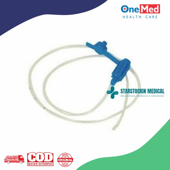 Jual Feeding Tube Onemed Selang Sonde Makan Ukuran FR 5 / 40 cm ...