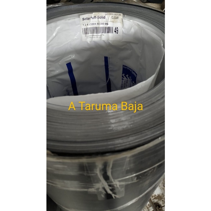 Jual SOLARFLAT ATAU SOLARTUFF SOLID - TEBAL 1,2 MM - POLYCARBONATE ...