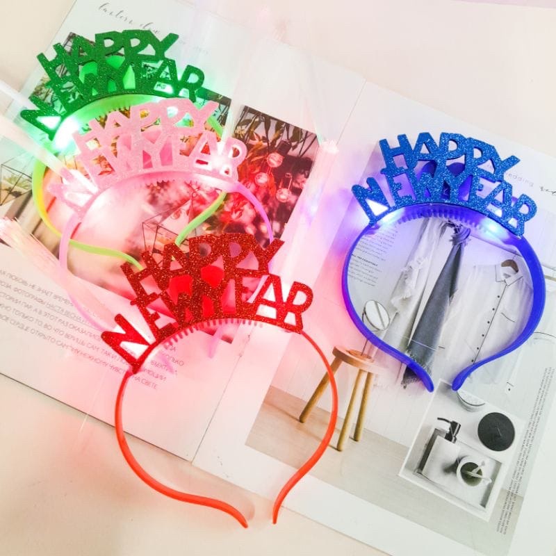 Jual BANDO HAPPY NEW YEAR LED / BANDO TAHUN BARU 2023 / BANDO ANAK ...