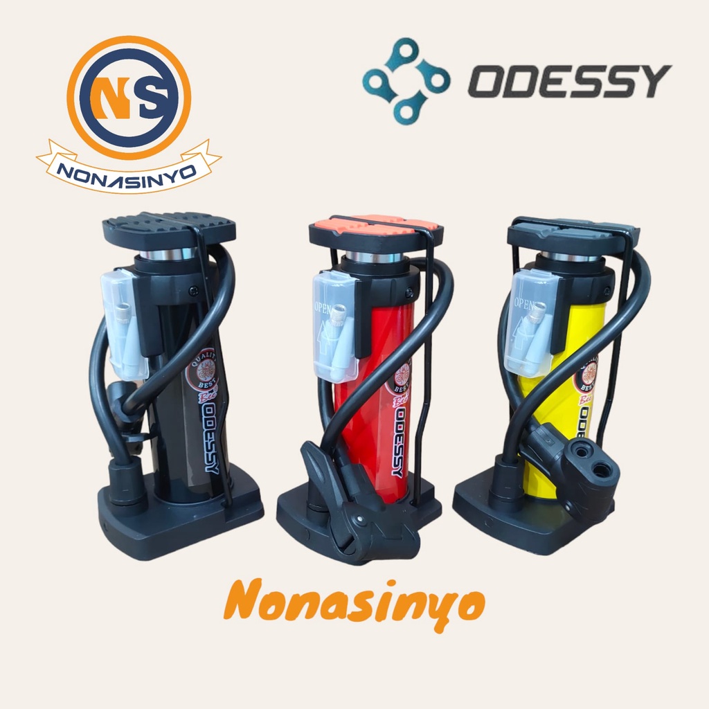 Jual Pompa Injak 2 lubang Foot Pump Kompa Angin Manual Kaki Injek Ban ...