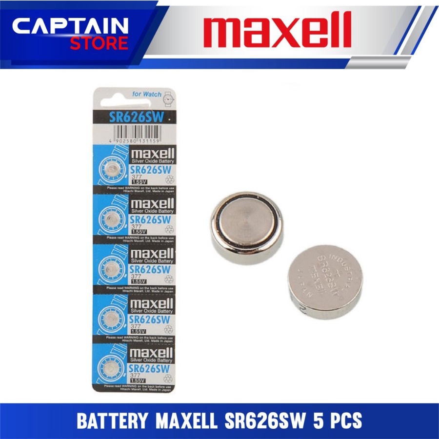 Jual BATTERY MAXELL SR626SW BATTERY ORIGINAL | Shopee Indonesia