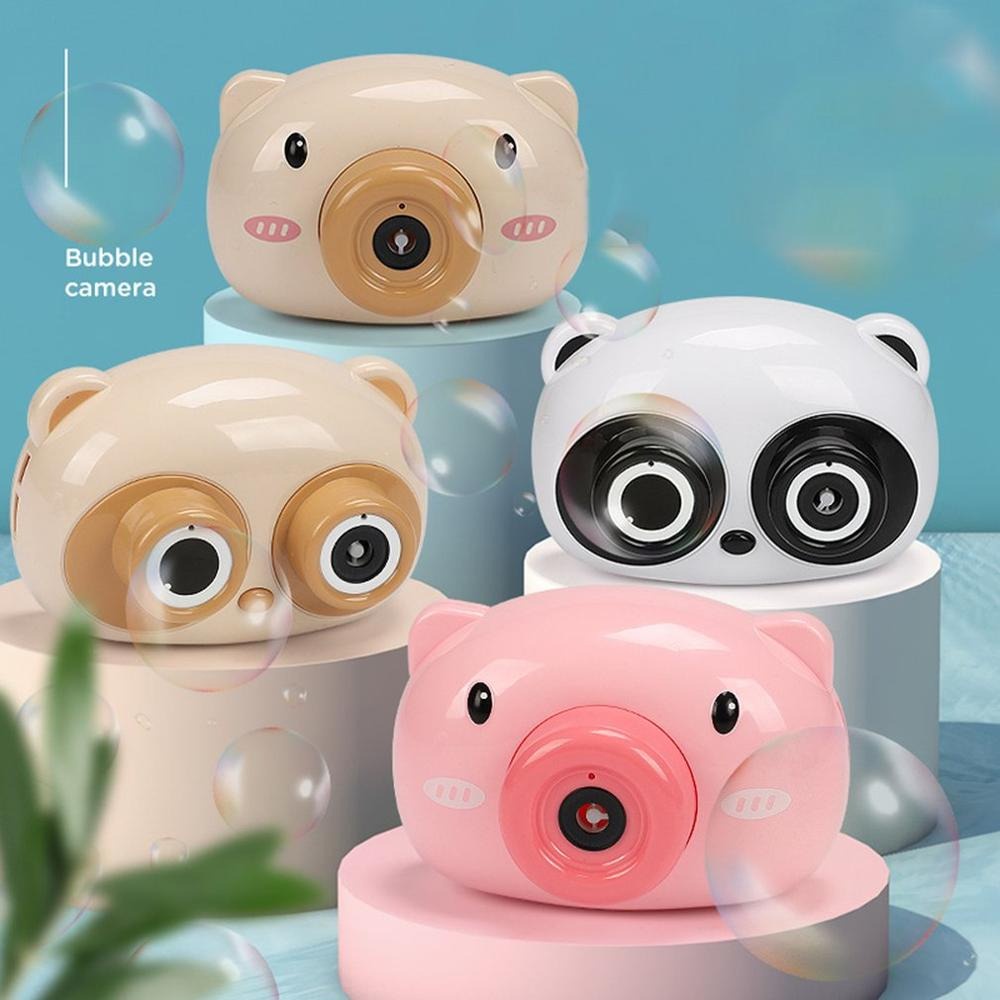Jual Mainan Bubble Camera Elektrik Mainan Gelembung Sabun Bentuk Kamera ...