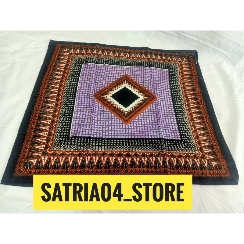 Jual slayer motif batik slayer segi empat bandana motif ikat kepala ...