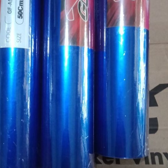 Jual stiker/scotlet BIRU metalik | Shopee Indonesia