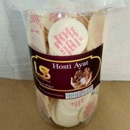 Jual Hosti ayat isi 200 Roti Perjamuan Kudus | Shopee Indonesia