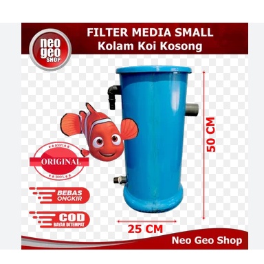 Jual filter tong fiberglass tong berbahan fiberglass kolam d:25 t:50 ...
