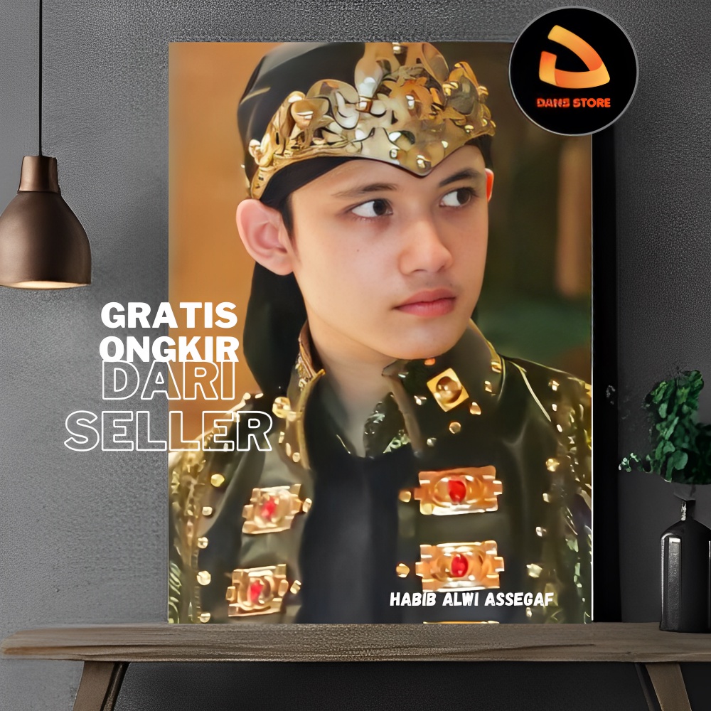 Jual Poster Habib Alwi Assegaf Hiasan Dinding Papan MDF HAS8 | Shopee ...